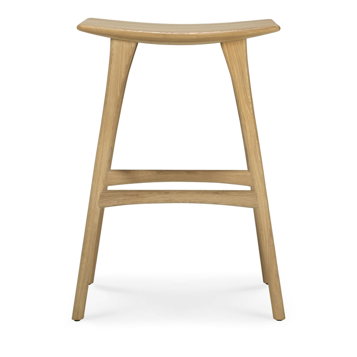 Bernhardt Solaria Wood Back Bar Stool In Gray 42% Off Editorialist