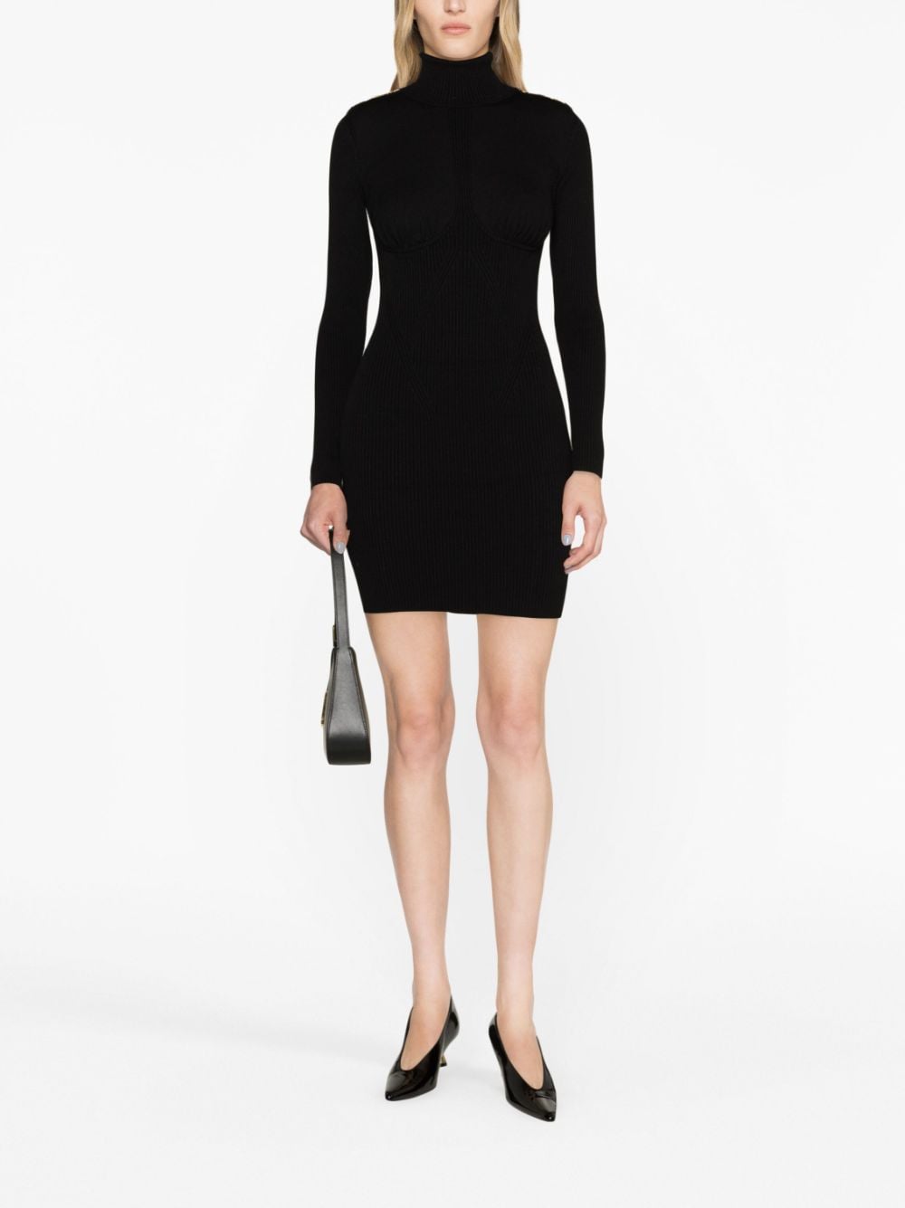 ELISABETTA FRANCHI Elisabetta Franchi Knitted Mini Dress