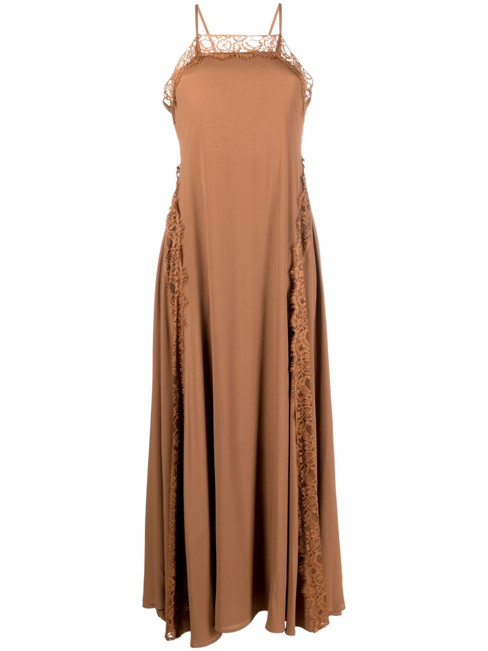 vince lace trim cami dress Vince Lace Trim Cami