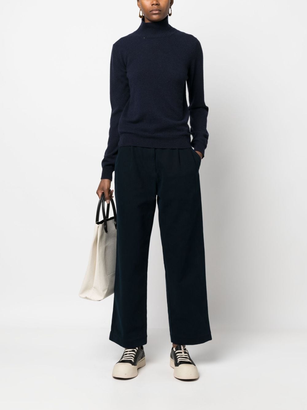 A.P.C. A.P.C. Pleat-Detail Wide-Leg Trousers