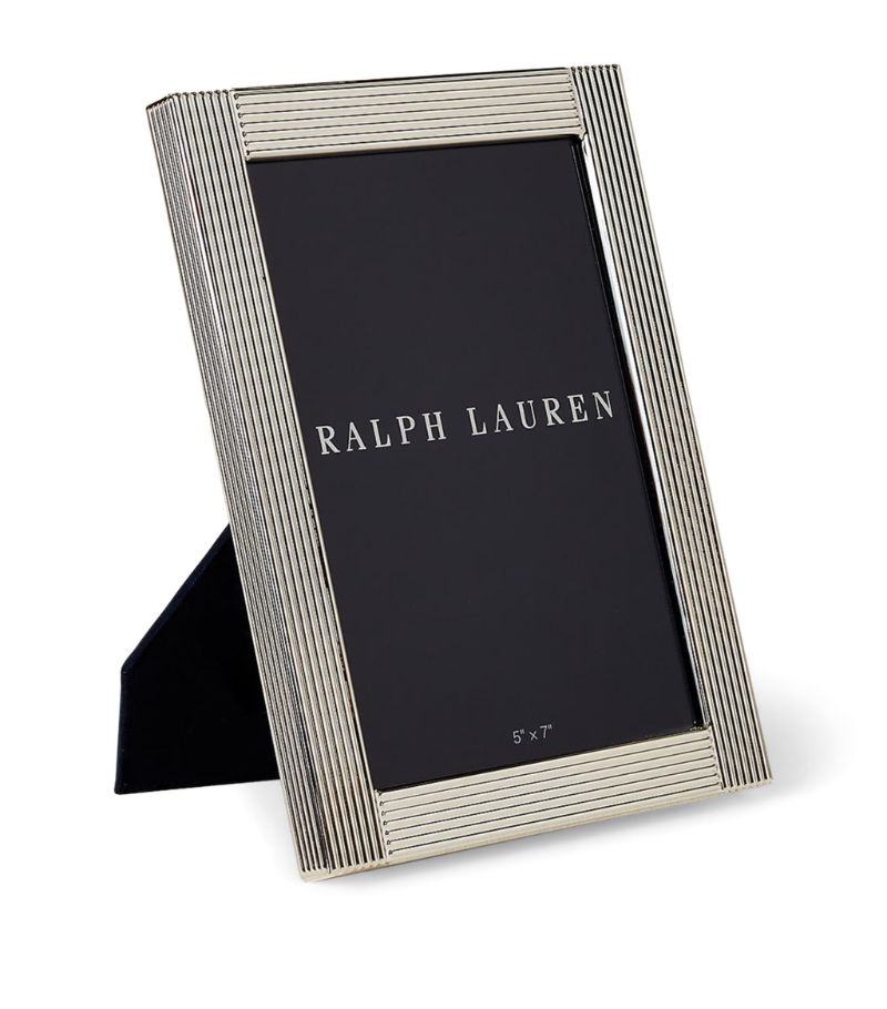 Ralph Lauren Plated Luke Frame - Silver | Editorialist
