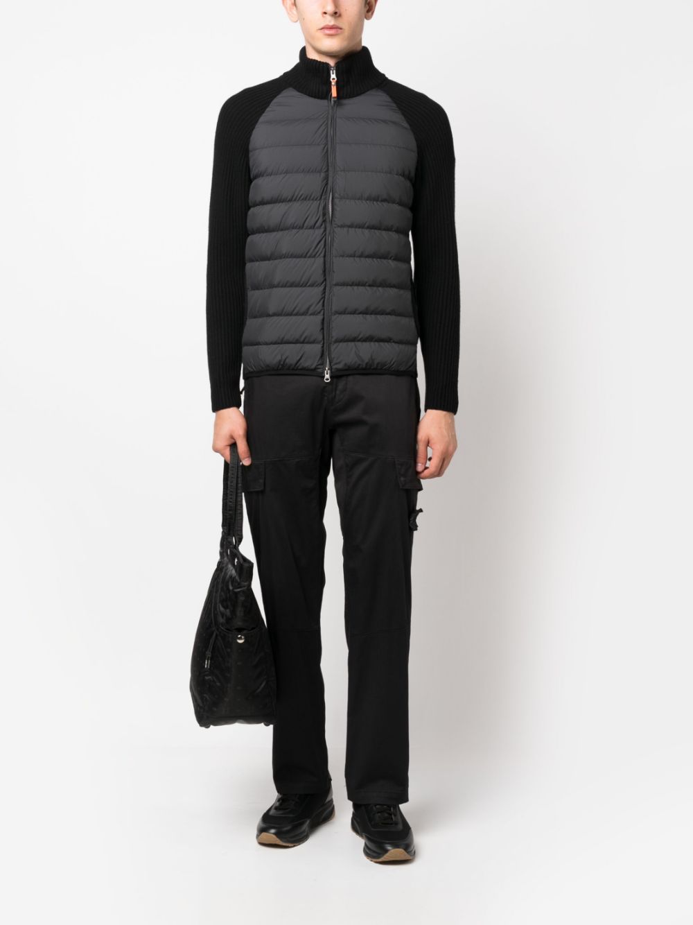 PARAJUMPERS Parajumpers Olmo Waffle-Knit Quilted Jacket