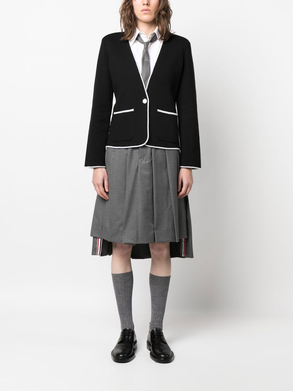 THOM BROWNE Thom Browne Contrasting Trim Jacket