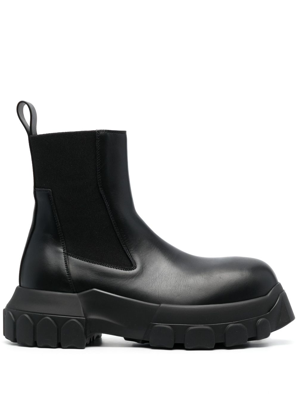 Rick Owens Beatle Bozo Tractor Chelsea Boots In Black - 41  display picture 2