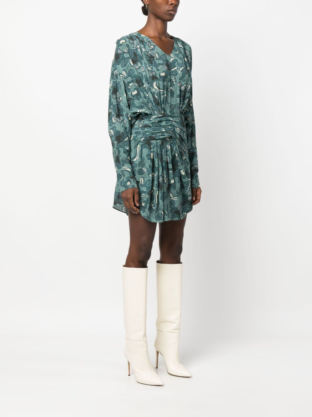 IRO PARIS IRO Fontana Printed Mini Dress