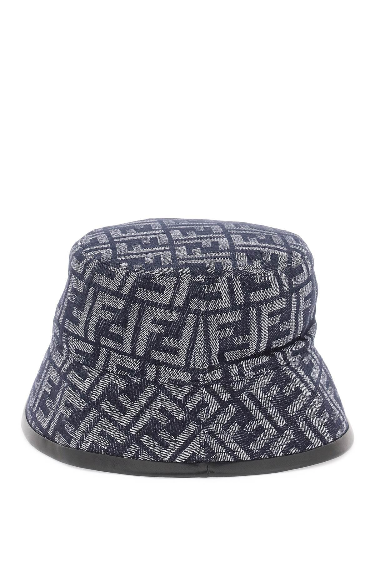 Fendi Ff Fabric Bucket Hat - Blue | Editorialist