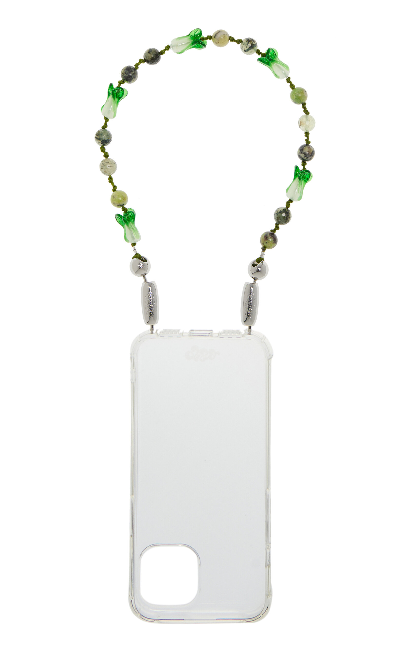 Ossa Bok Choy Wristlet Phone Case/Cord Set - Green | Editorialist