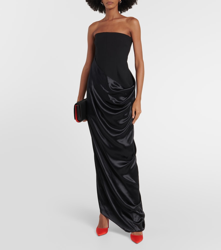 CHRISTIAN LOUBOUTIN Christian Louboutin Iriza Silk-Satin Pumps