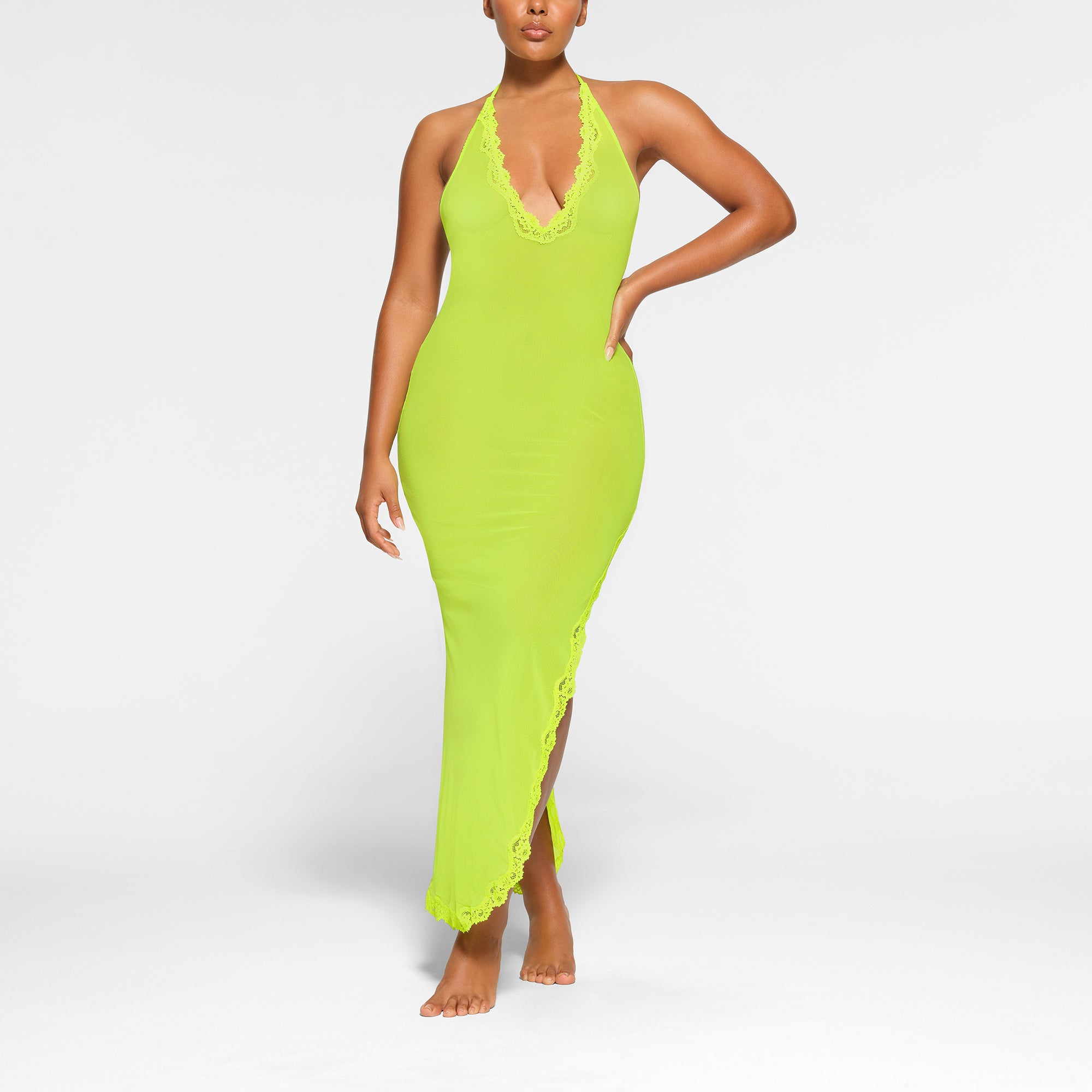 sheer metallic maxi dress Sequin Sheer Mesh Maxi Dress – edikted