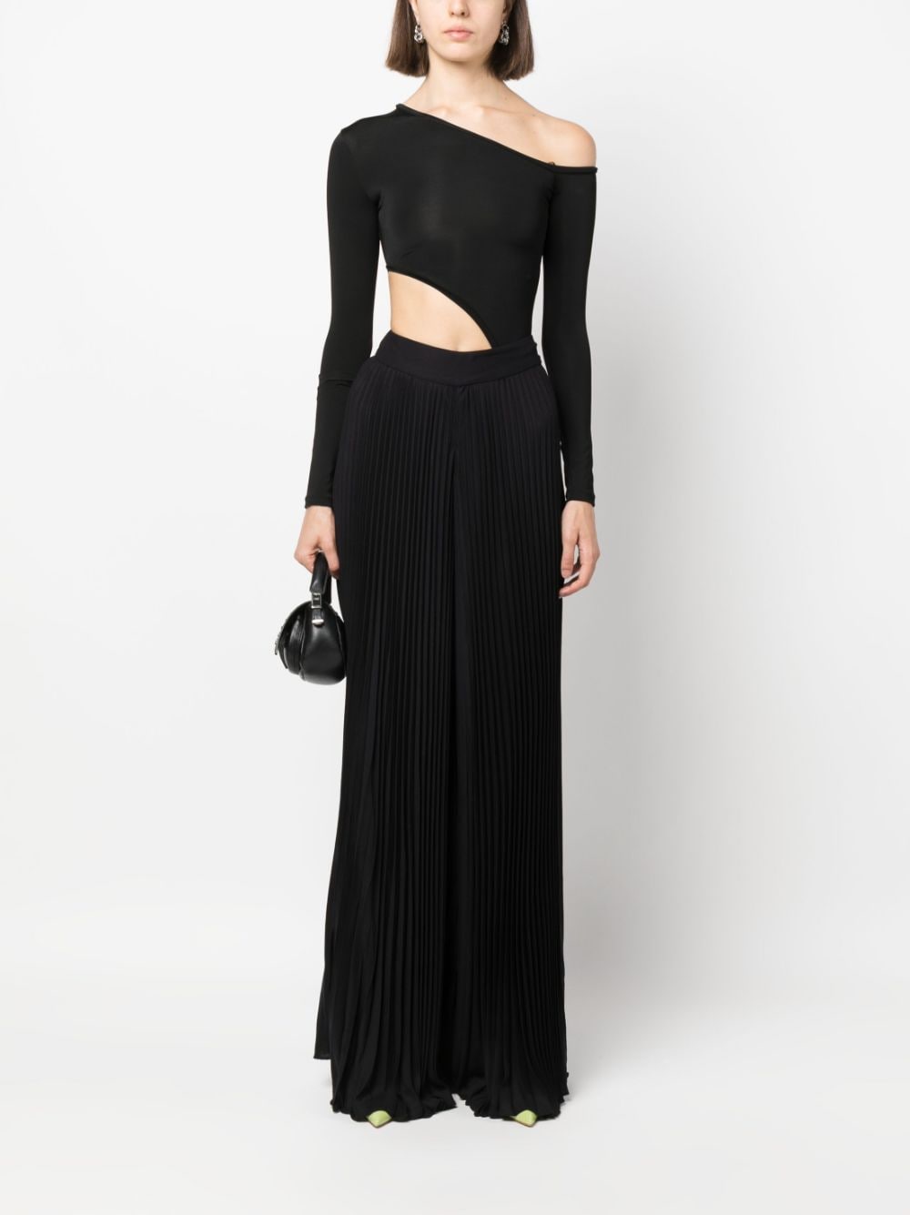 ALICE + OLIVIA alice + olivia Copen Pleated Palazzo Trousers