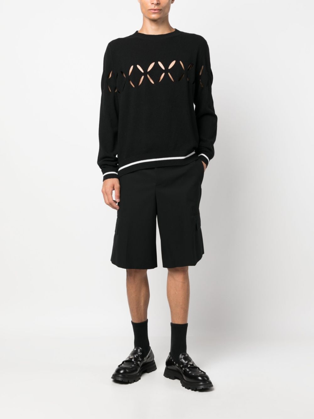 ALEXANDER MCQUEEN Alexander McQueen Tailored Cotton Shorts