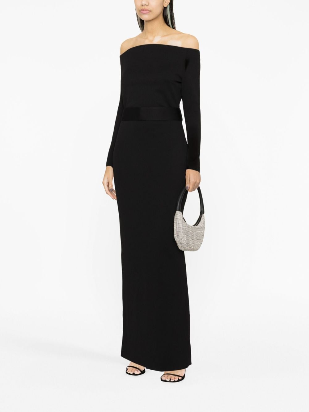 SOLACE LONDON Solace London Long-Sleeve Maxi Dress