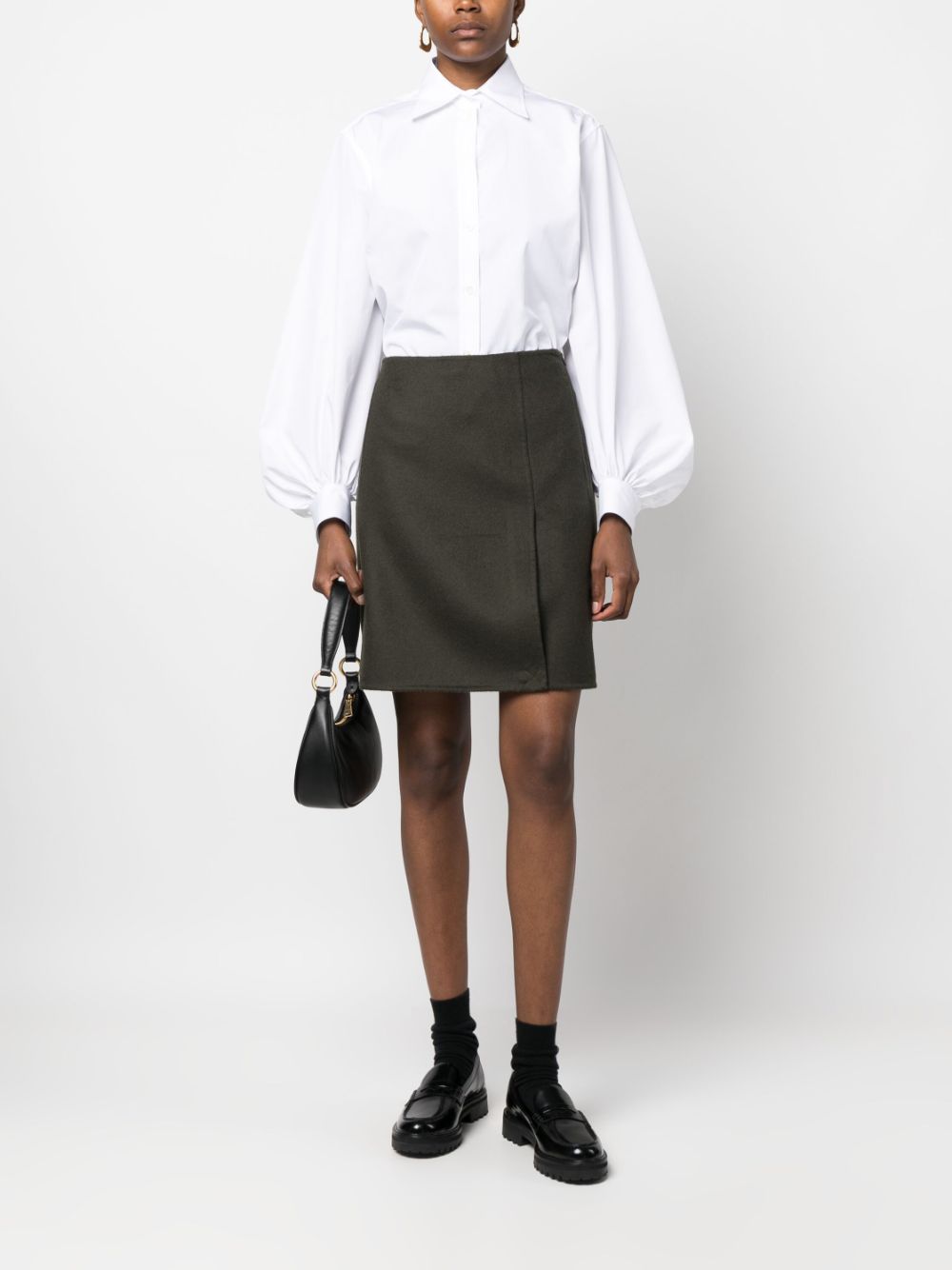 P.A.R.O.S.H P.A.R.O.S.H. Puff-Sleeves Cotton Shirt