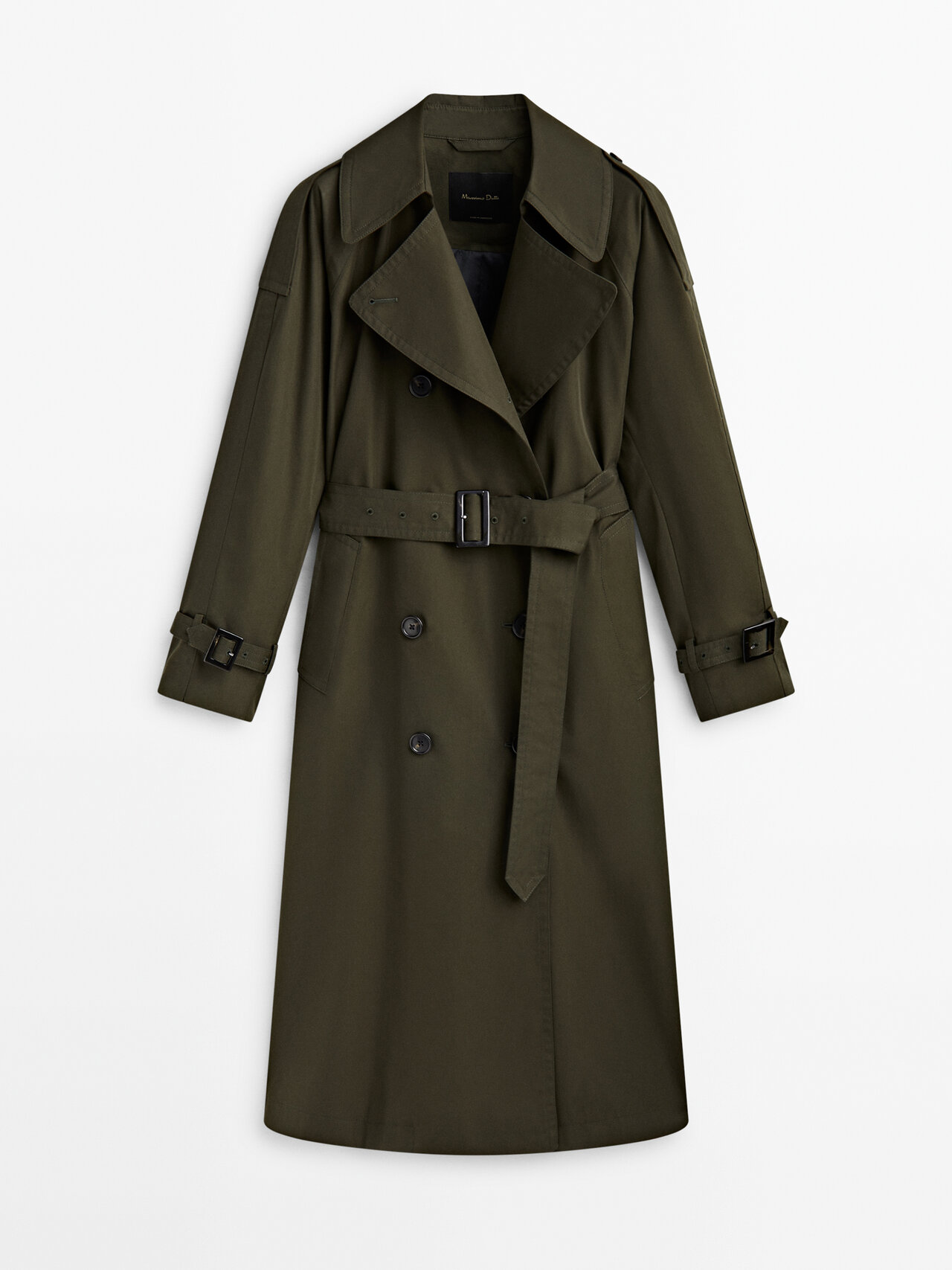 Massimo Dutti Belt Price Massimo Dutti Voluminous Trench Coat With