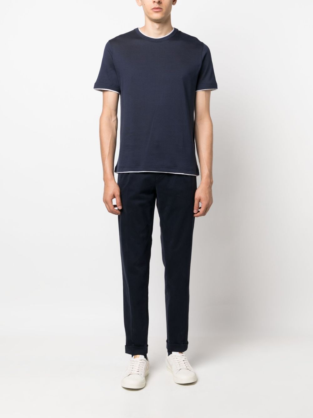 FAY Fay Capri Pince Tailored Trousers