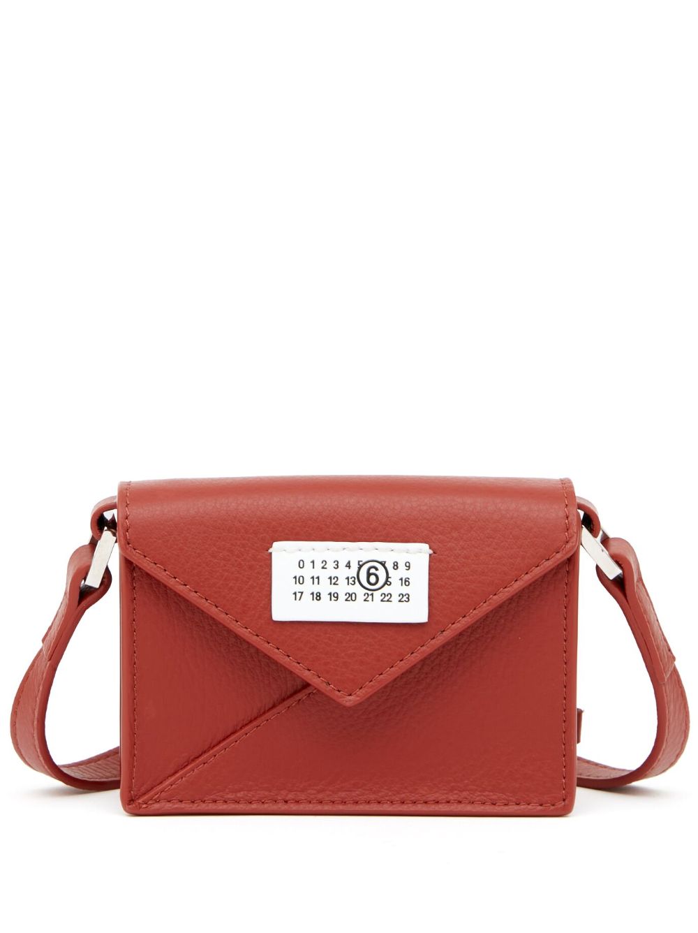 Maison Margiela Mini Japanese 6 Crossbody Bag In Red - 30% Off