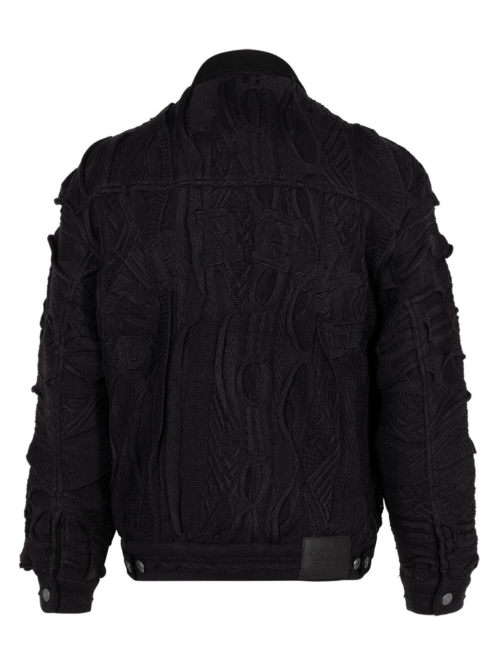 Supreme X Coogi Trucker Jacket In Black - 31% Off | Editorialist