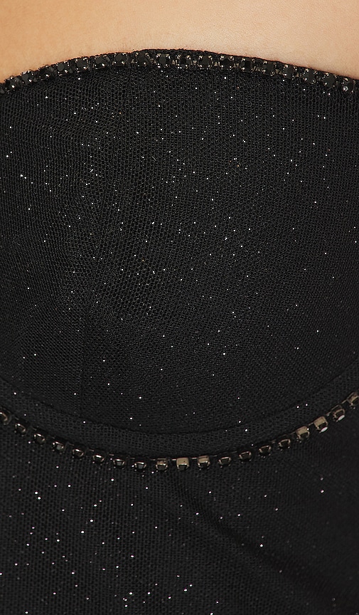 Mirror Palais Fairy Dress In Black - Onyx | Editorialist