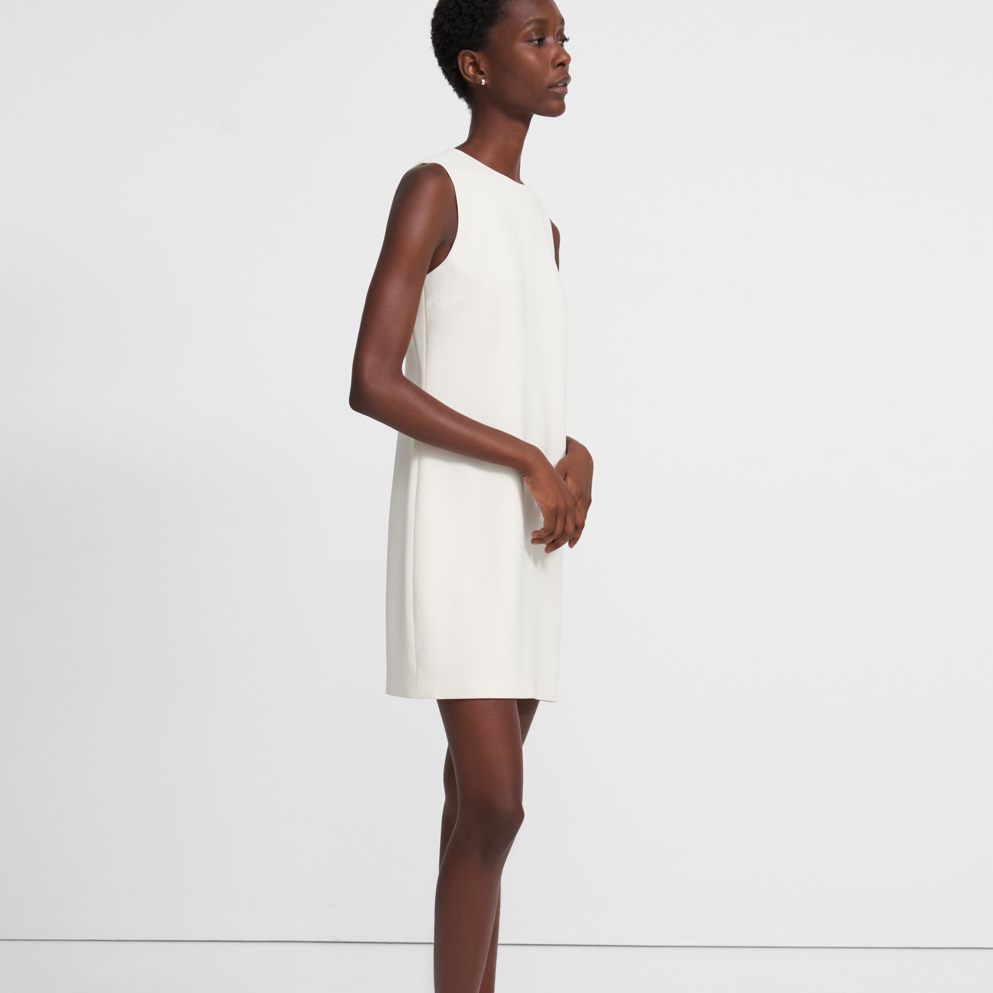 flared dress in admiral crepe Black LS Flare Dress with Pockets – MiMi-Michelle Boutique main image 0