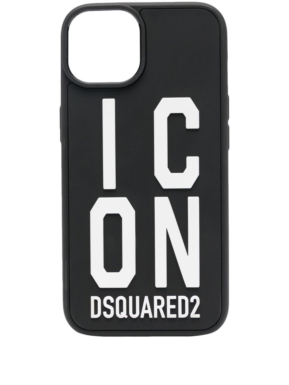Dsquared2 Icon Logo-Print Iphone 14 Case In Black - 17% Off