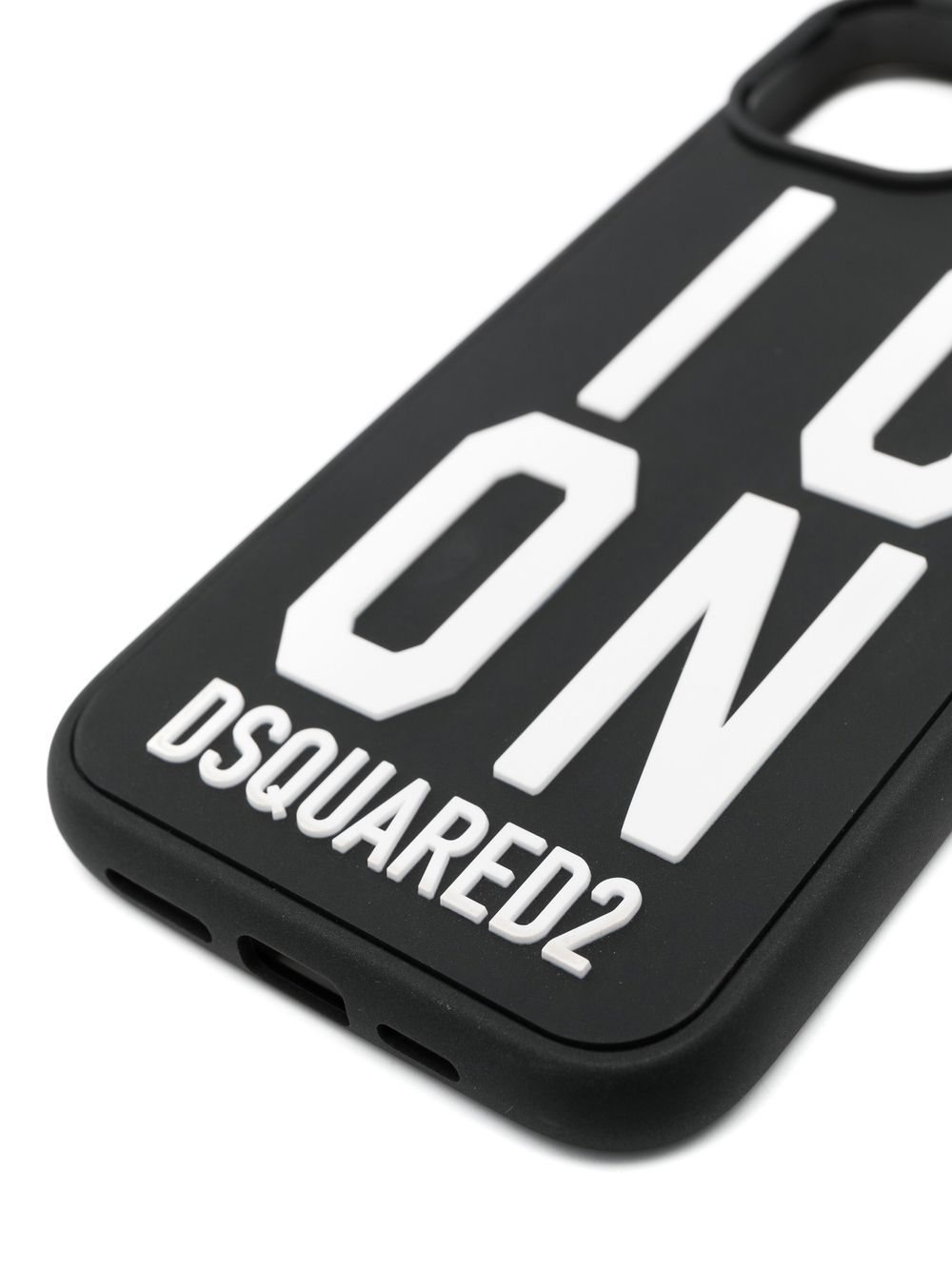 Dsquared2 Icon Logo-Print Iphone 14 Case In Black - 17% Off