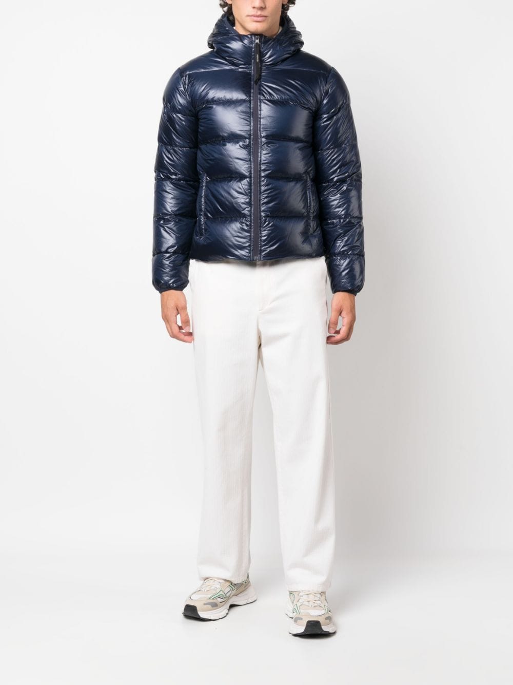 ASPESI Padded Feather-Down Hooded Jacket