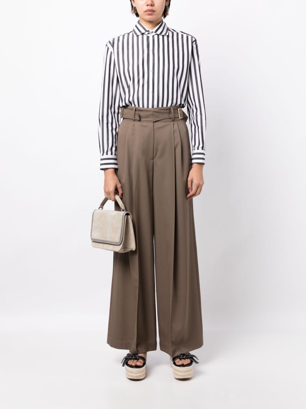 RALPH LAUREN Ralph Lauren Collection Striped Cotton Shirt