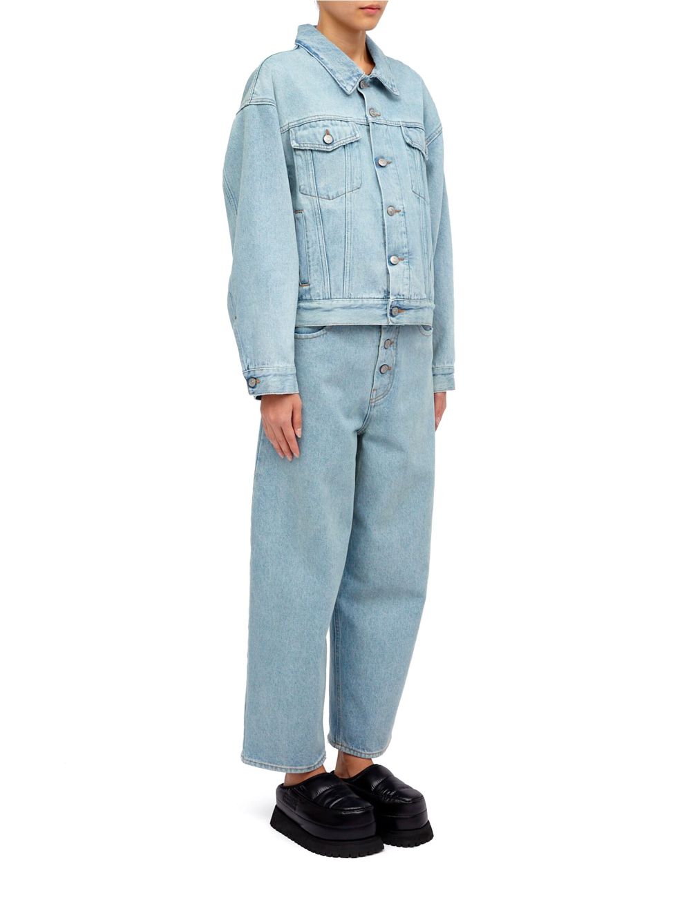 MAISON MARGIELA MM6 Maison Margiela Button-Up Denim Jacket