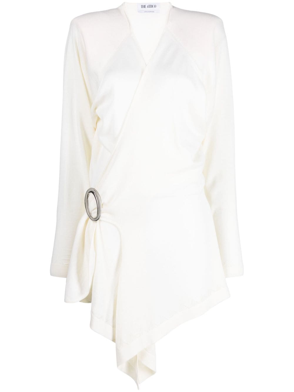 ATTICO The Attico Hurely Wrap Minidress