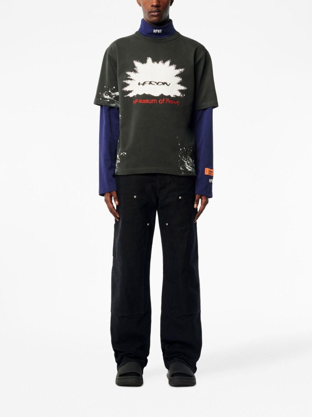 HERON PRESTON Heron Preston Carpenter Straight-Leg Jeans