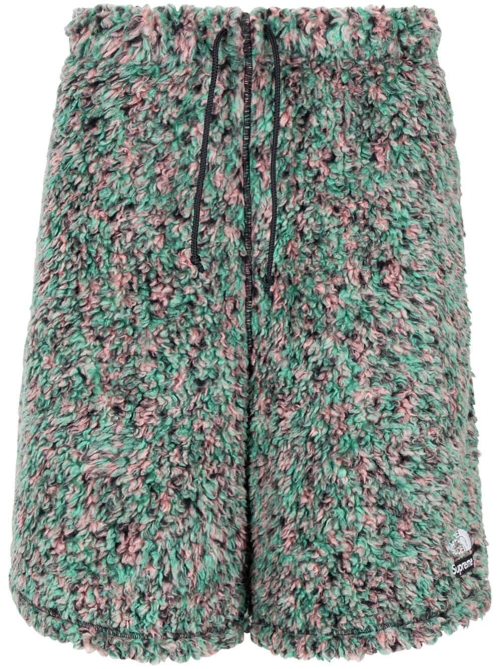 Supreme X The North Face High-pile Fleece Shorts - Grey | Editorialist