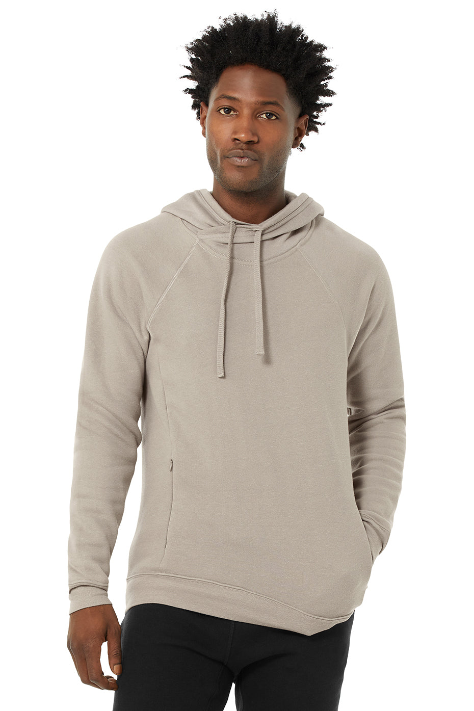 Alo Yoga The Triumph Flip Hoodie In Stone - 40% Off | Editorialist