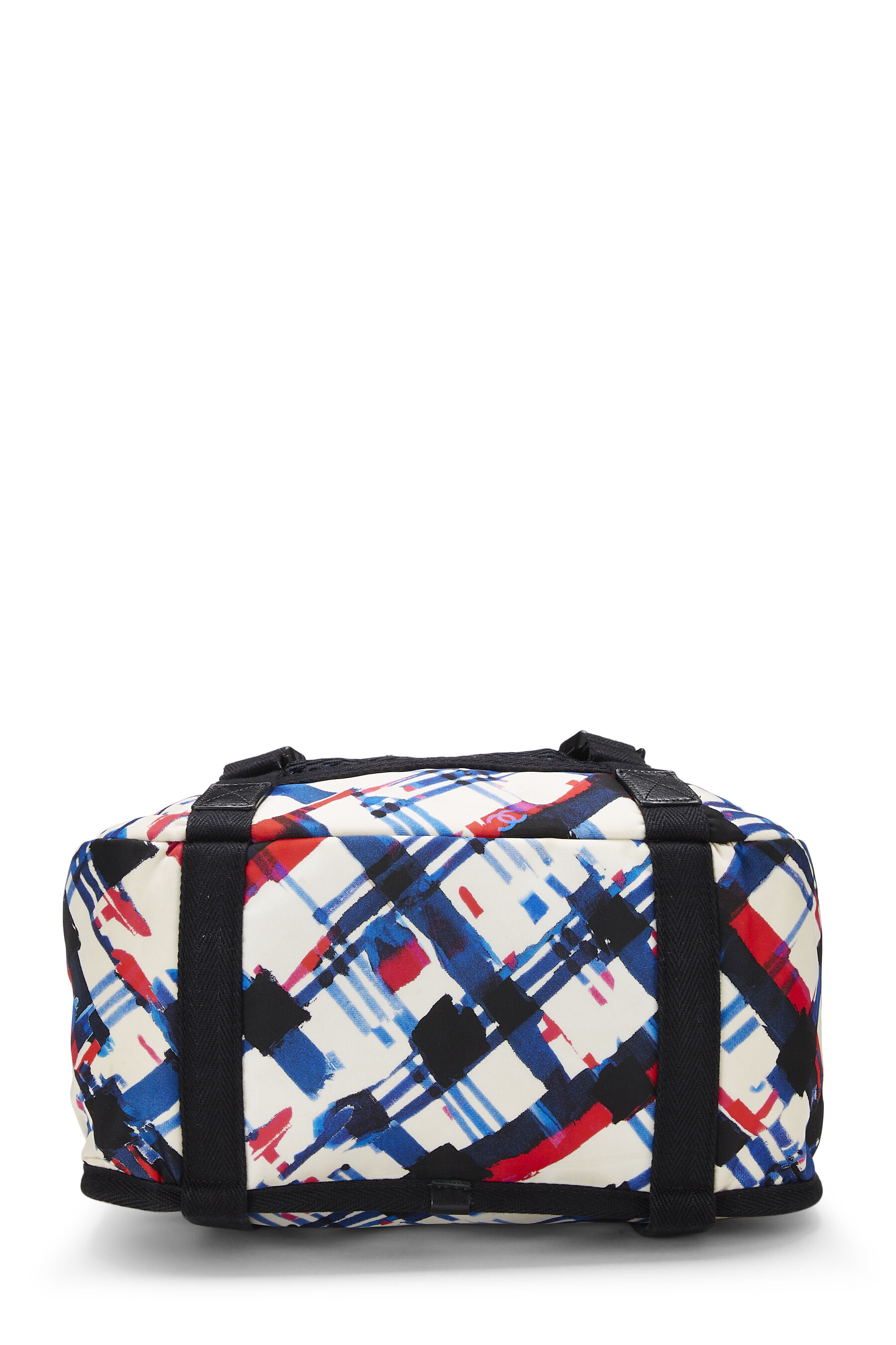 Chanel Backpack Airline White Blue Multi Silver Multi pack my bag with me ✨ #chanel25bag #burgundychanel  main image 4