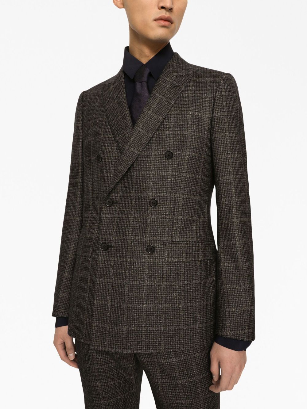 DOLCE & GABBANA Logo-Jacquard Silk Tie