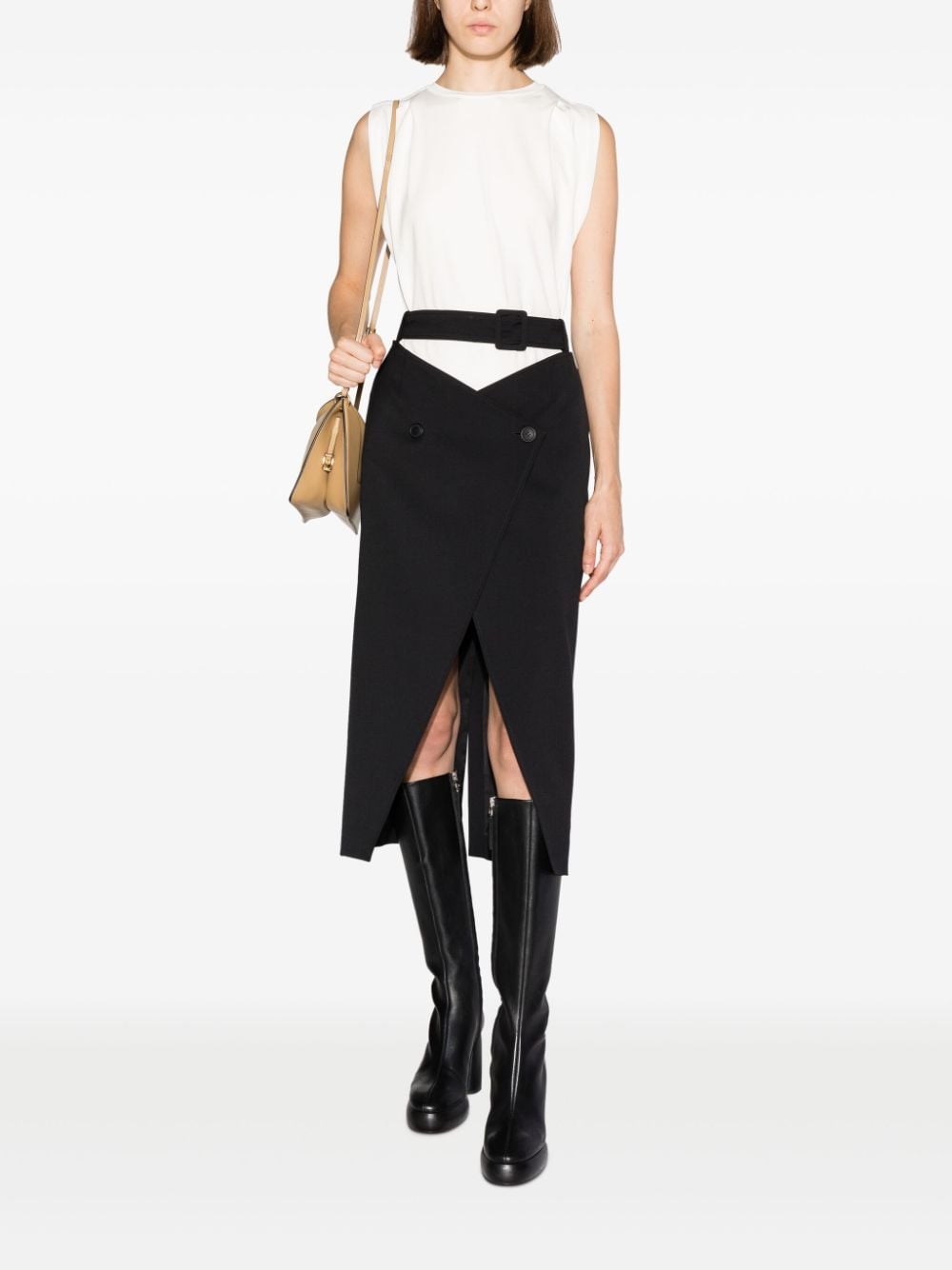 MICHAEL KORS Michael Michael Kors Pleat-Detailing Tank