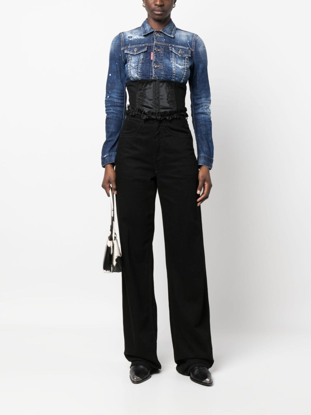 DSQUARED2 DSQUARED2 Denim Bodice Jacket
