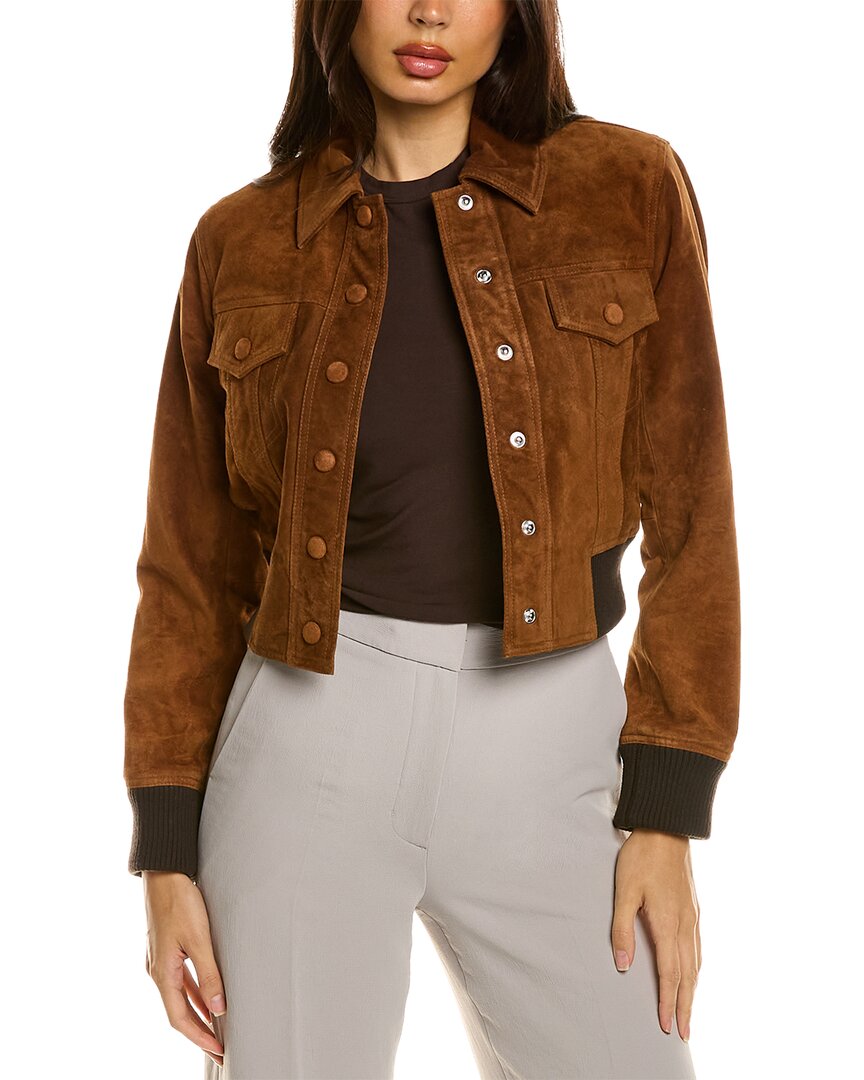Rag Bone Dionne Suede Jacket In Brown 83% Off Editorialist