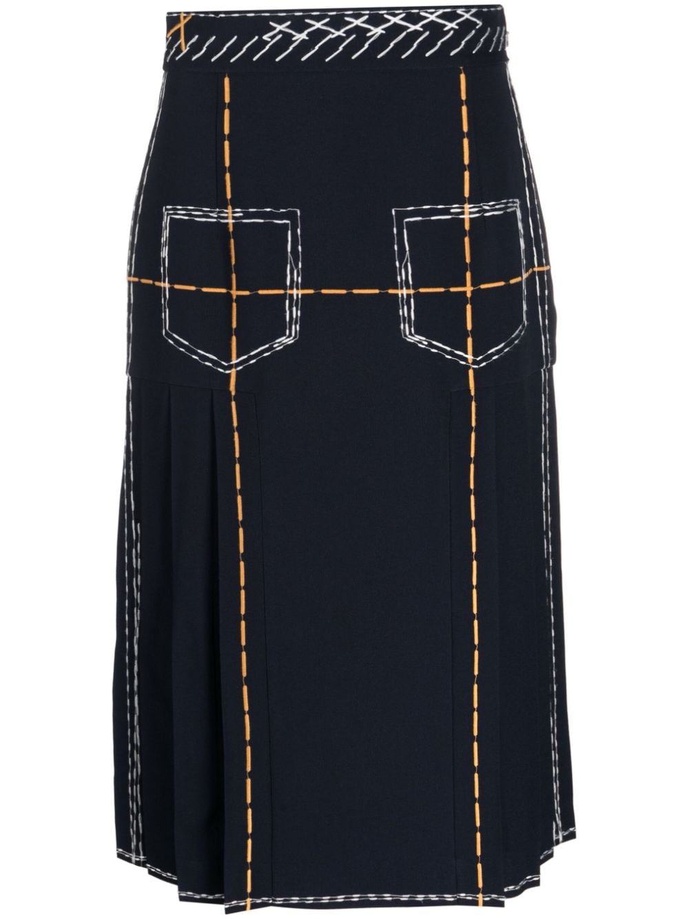 JACQUEMUS Jacquemus 'Le Long Bambino' Embossed Calfskin Shoulder Bag