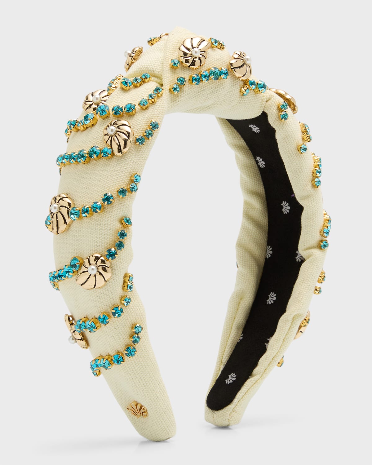 Lele Sadoughi Nautilus Knotted Headband In Ivory - 30% Off  display picture 2