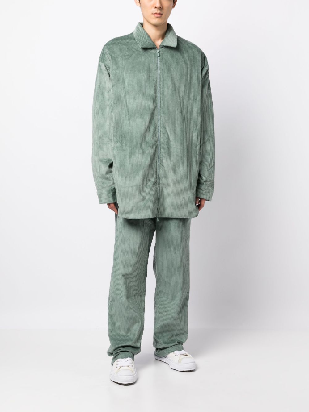 FEAR OF GOD FEAR OF GOD ESSENTIALS Corduroy Zip-Up Shirt Jacket