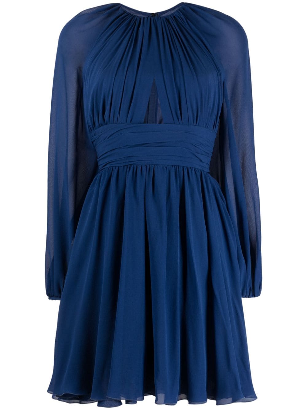 Reformation Valli Linen Mini Dress In Parisian Blue - 60% Off | Editorialist