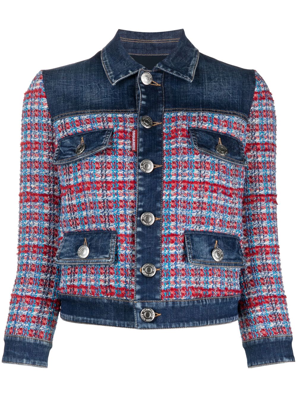 DSQUARED2 Dsquared2 Panelled Denim Jacket