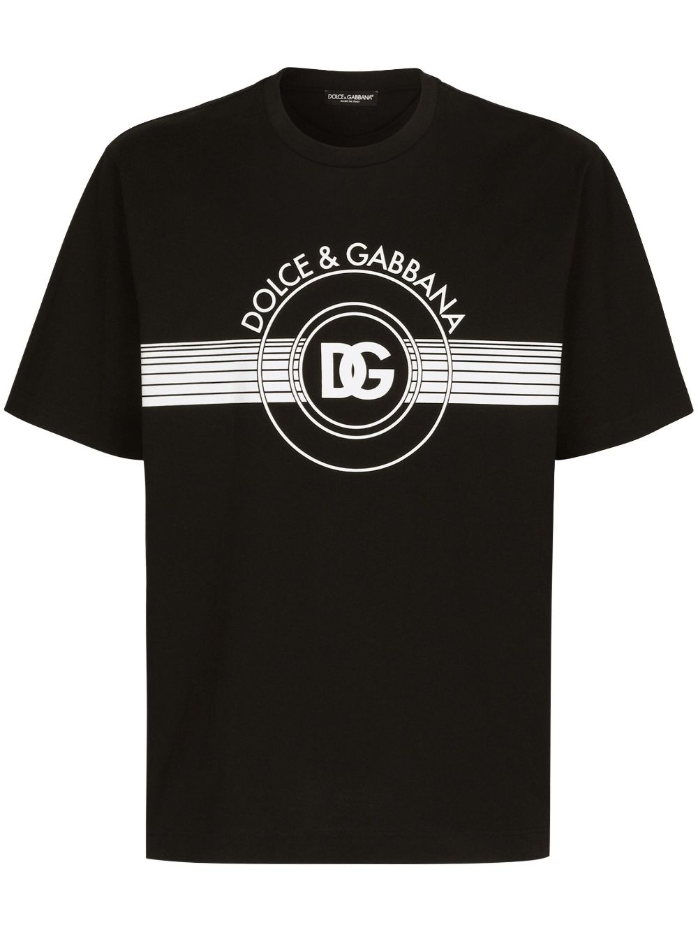 Farfetch Id T Shirt Dg Dolce Gabbana DG Printed Short-Sleeved Men