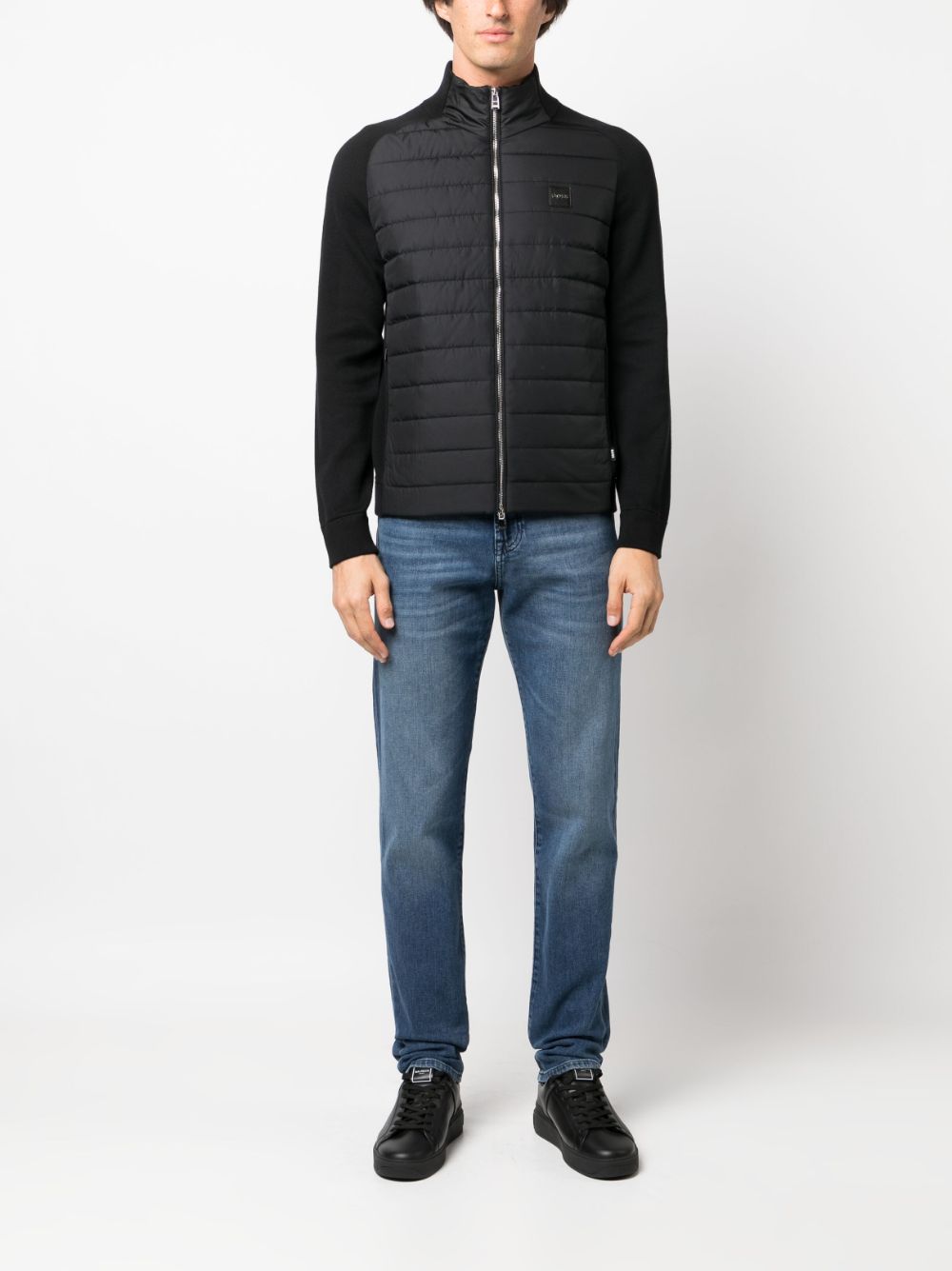 BOSS BOSS Tapered-Leg Mid-Rise Jeans