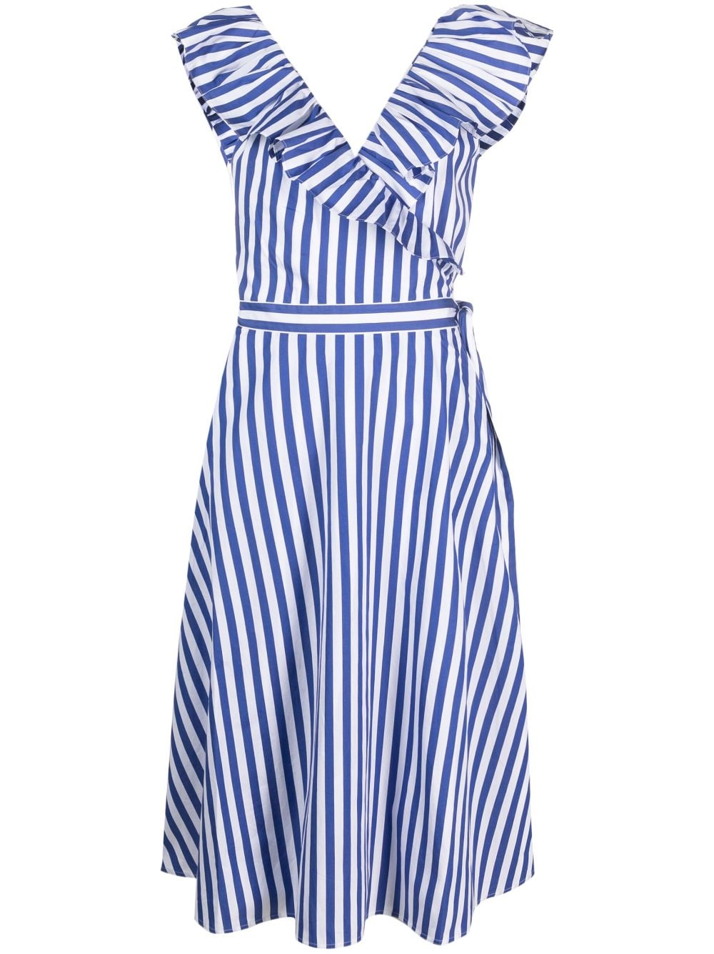 Ralph Lauren Striped Cotton Dress In Blue - 30% Off | Editorialist Ralph Lauren Striped Cotton Dress In Blue - 30% Off | Editorialist