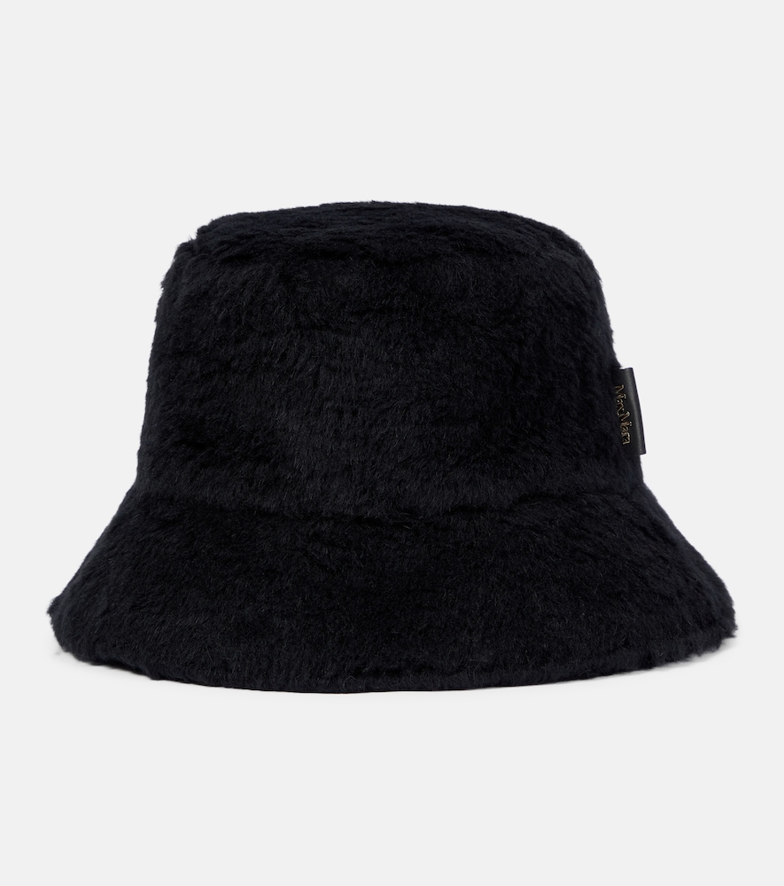 MaxMara Figura alpaca wool bucket hat NWT Max Mara Figura Alpaca, Wool, And Silk Bucket Hat In 002  main image 2