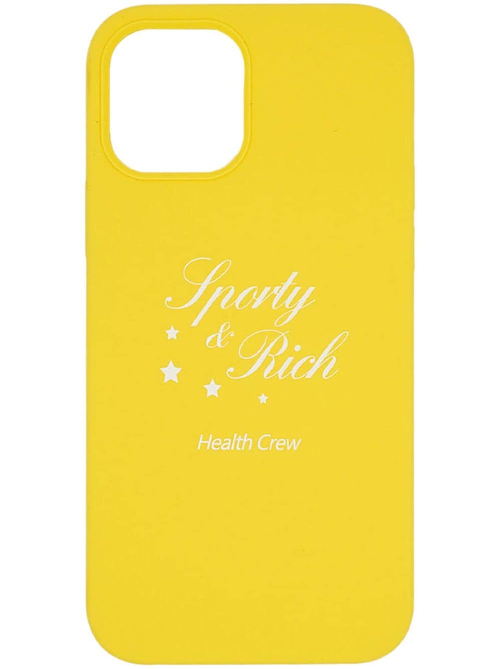 Sporty & Rich Iphone 12 Pro Max Case - Yellow | Editorialist