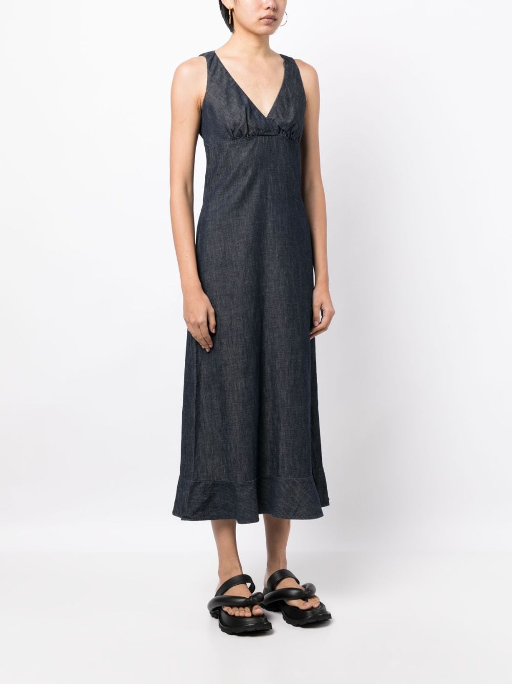 JOSEPH JOSEPH V-Neck Sleeveless Dress