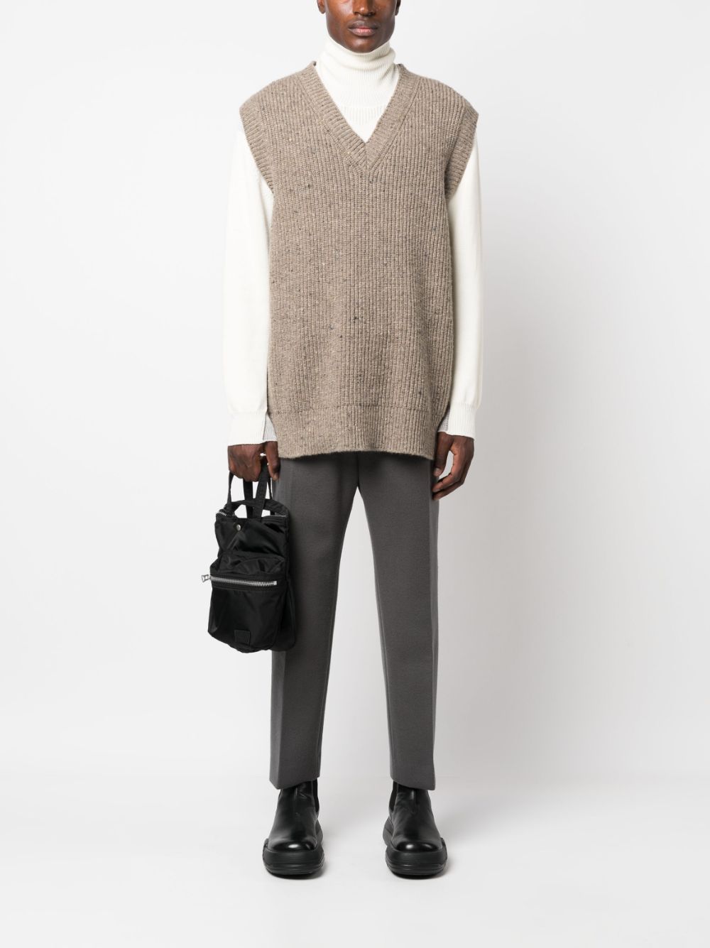 SACAI sacai Wool Cropped Trousers