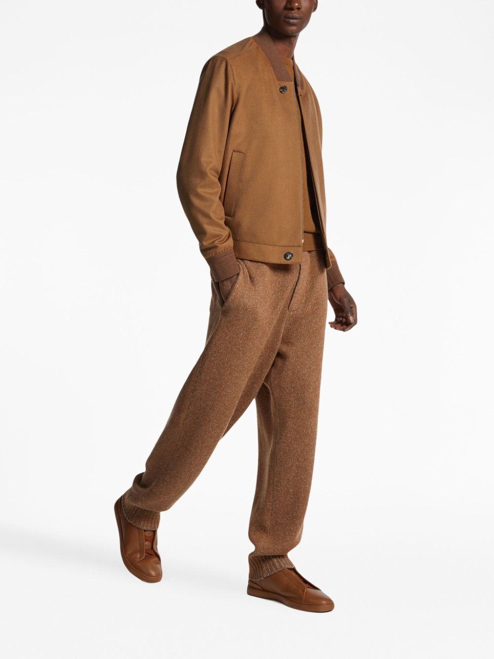ZEGNA Zegna Oasi Cashmere Bomber Jacket